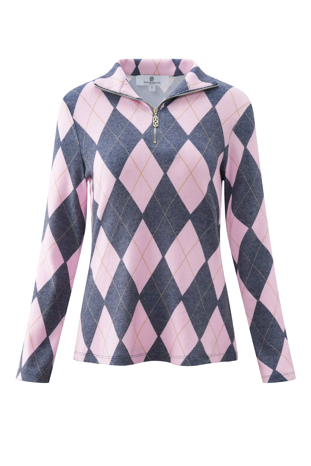 Golf Top Argyle Navy/Pale Pink – jeanpierreklifa.com